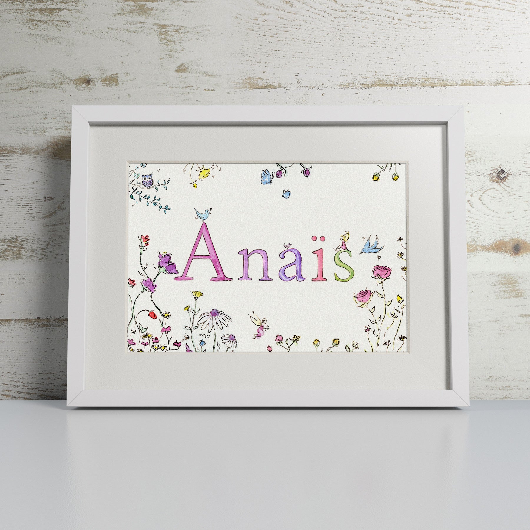 Personalised Children's Name Prints - Baby Name Gifts – Daisy Foster ...