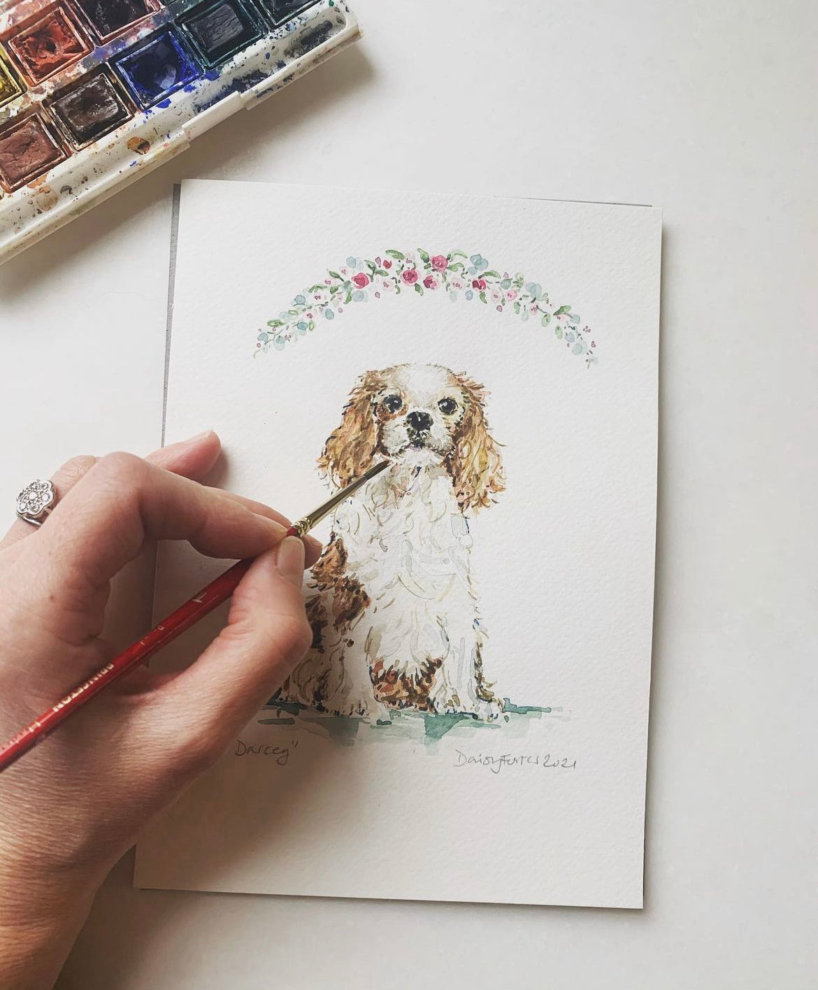 A5 Pet Portrait – Daisy Foster Art Prints & Stationery